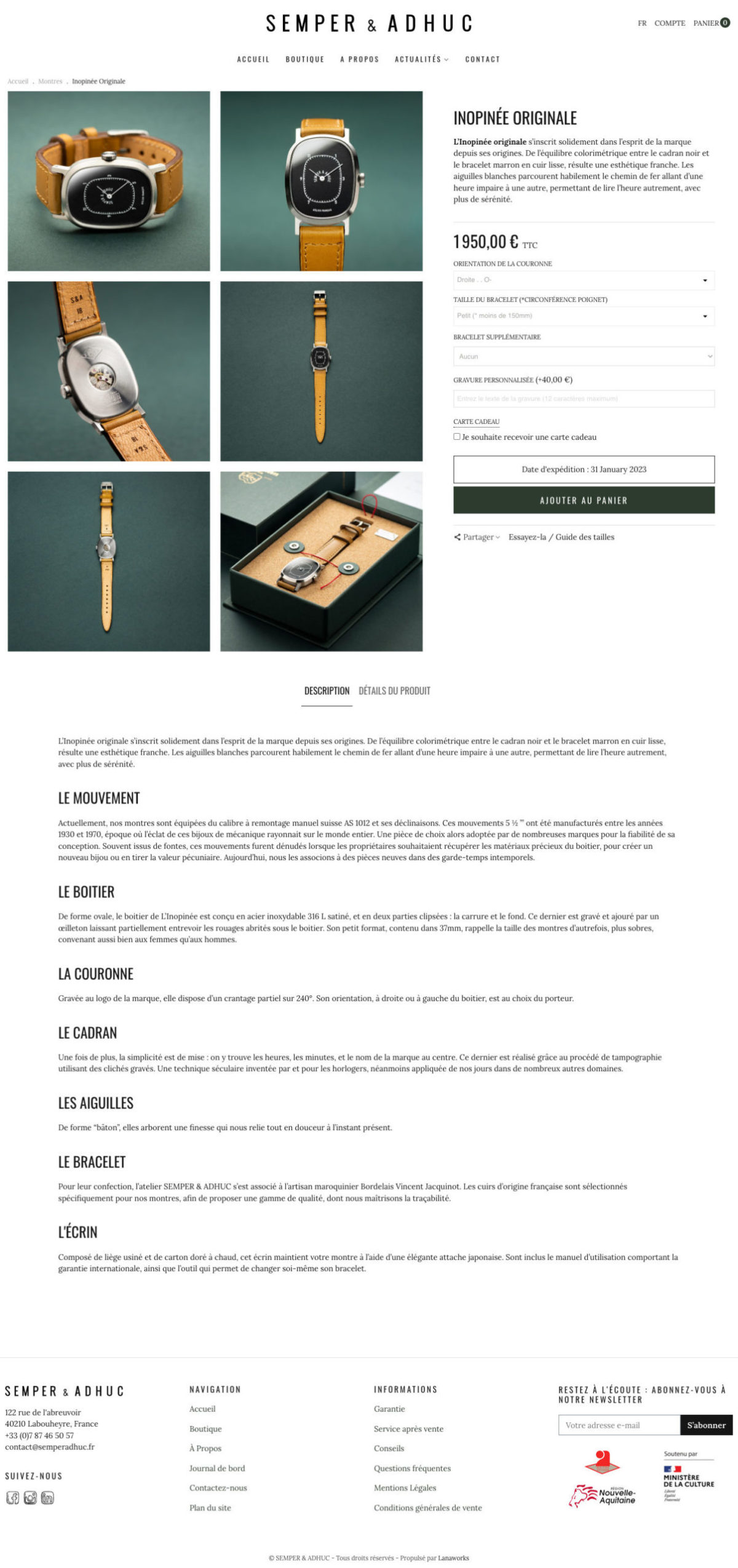 Semper & Adhuc | Lanaworks